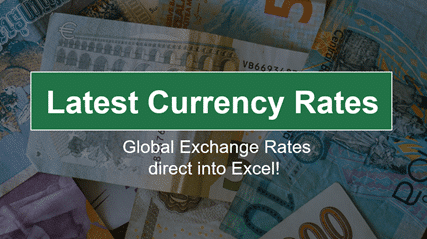 Real-Time Excel - get live stock prices, currency rates and more ...